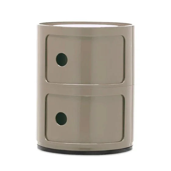 Kartell Componibili New Colors Modular Taupe Storage Unit | 2 doors ...