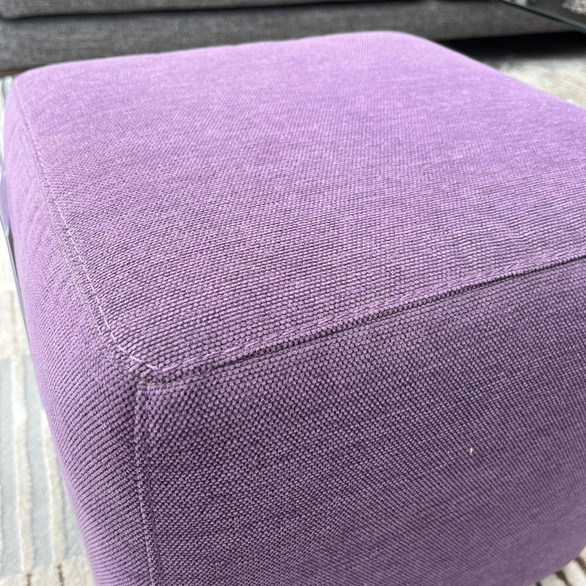 Olney Cube Purple Woven Fabric - Ex Display – Fellini Home