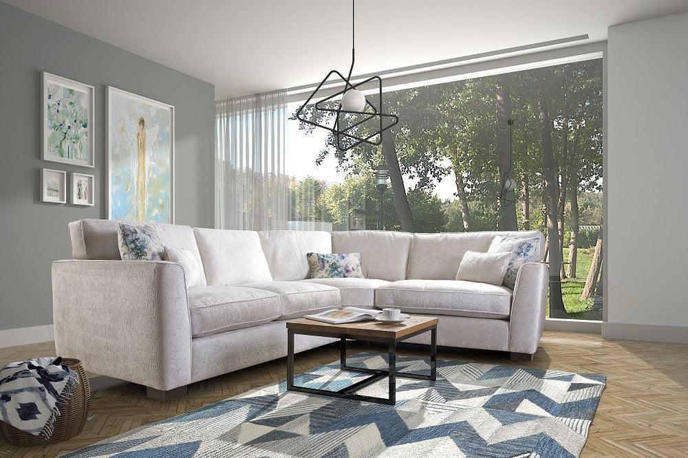 Primavera California Corner Sofa (Hopsack 80 Fabric) – Fellini Home